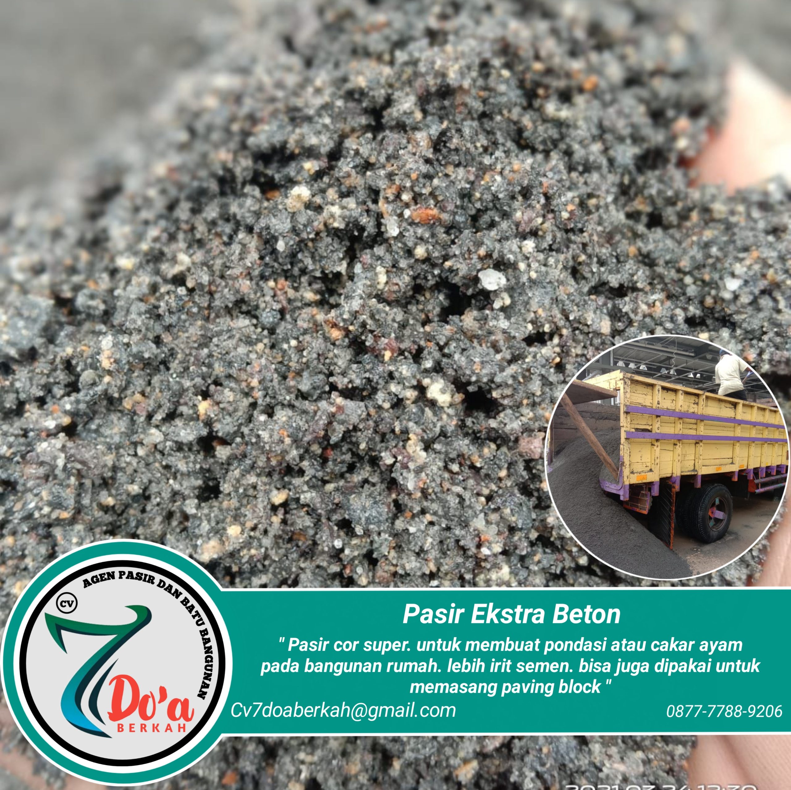 Distributor Pasir – Toko Supplier Pasir Batu Murah di Tangerang